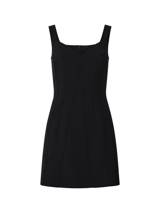 Whisper Ruth Mini Dress Black | French Connection US