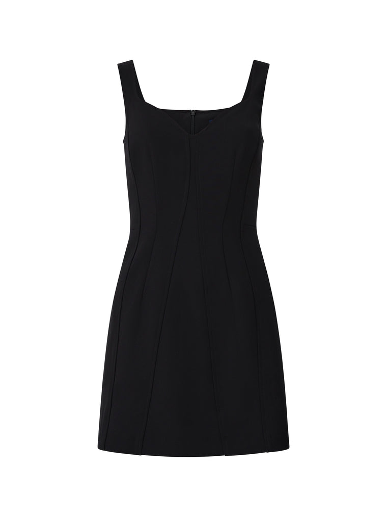 Whisper Ruth Mini Dress Black | French Connection US