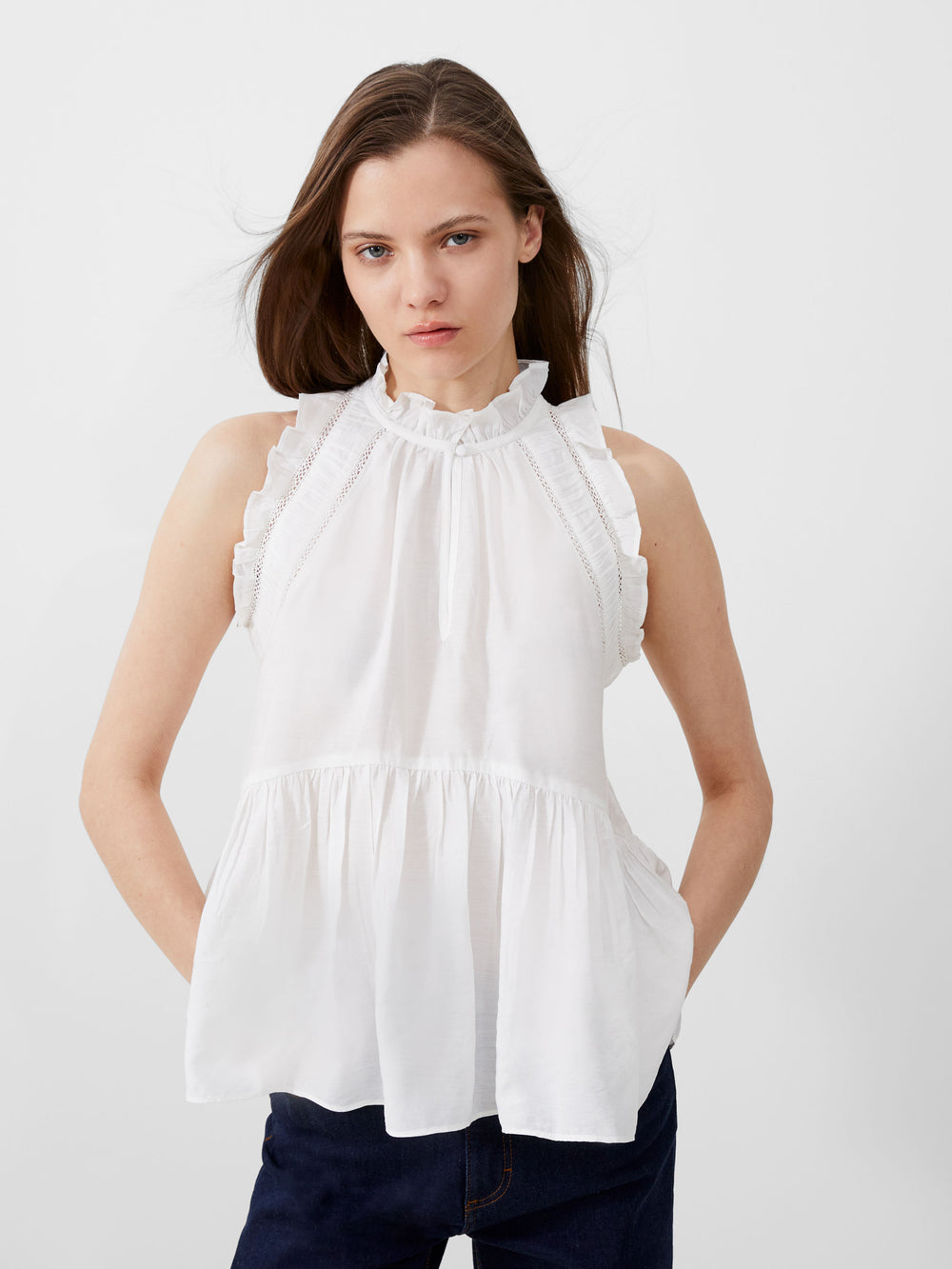 Emily Top Summer White | French Connection US