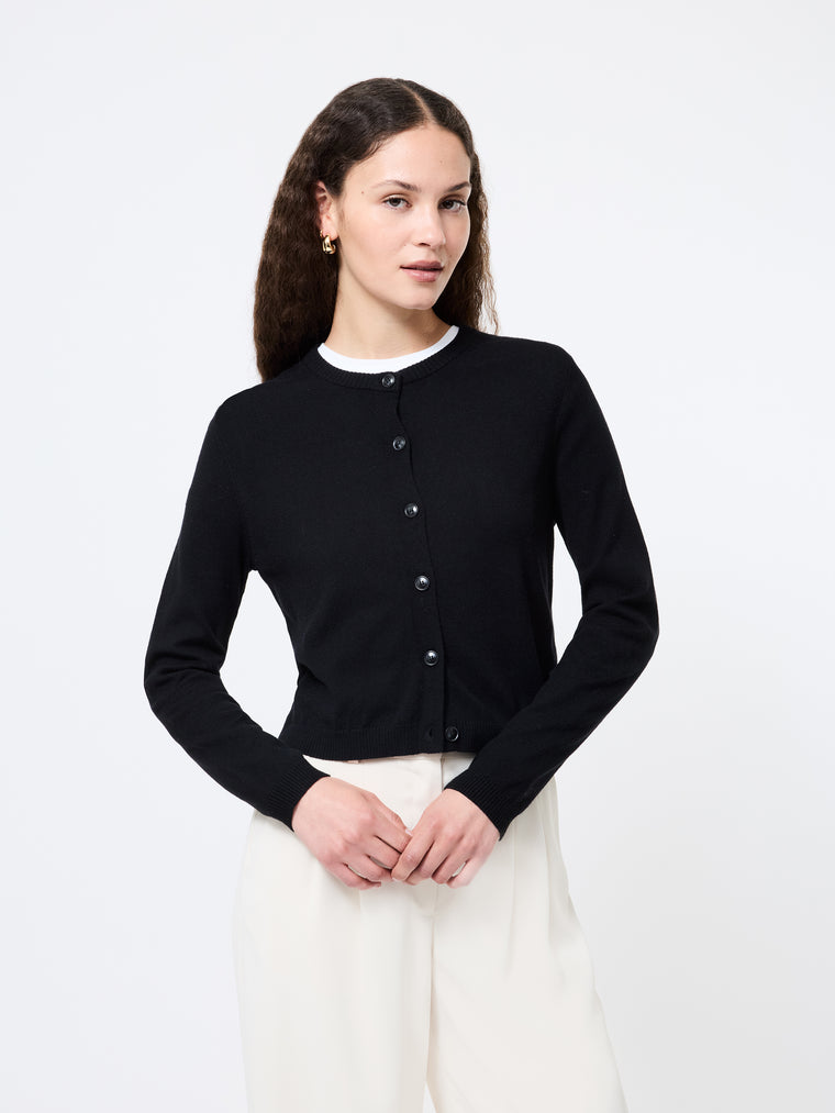 Cosysoft Fitted Cardigan Black | French Connection US