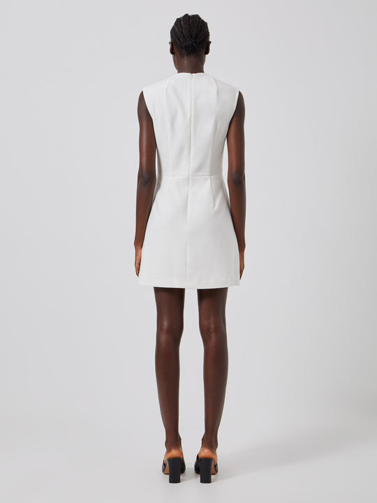 Whisper Ruth Square Neck Dress White | French Connection US